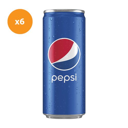 Pepsi Pack De 6 Canettes - Pepsi - 33 CL - Prix pas cher | Jumia SN