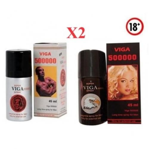Super Viga Spray Pack 2 Viga Spray Retardateur Sexuel 2 Viga Original