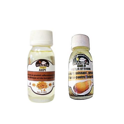 Generic Pack Grossissant - Huile kigélia 30ml + Huile Akpi 30ml - Prix ...