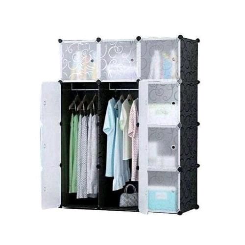 Generic Armoire Penderie Portable - Cube montable et démontable ...