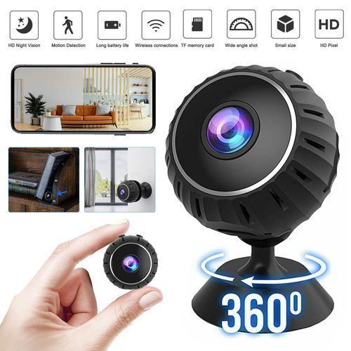 Generic Caméras dôme mini caméra de surveillance à distance - WiFi HD ...