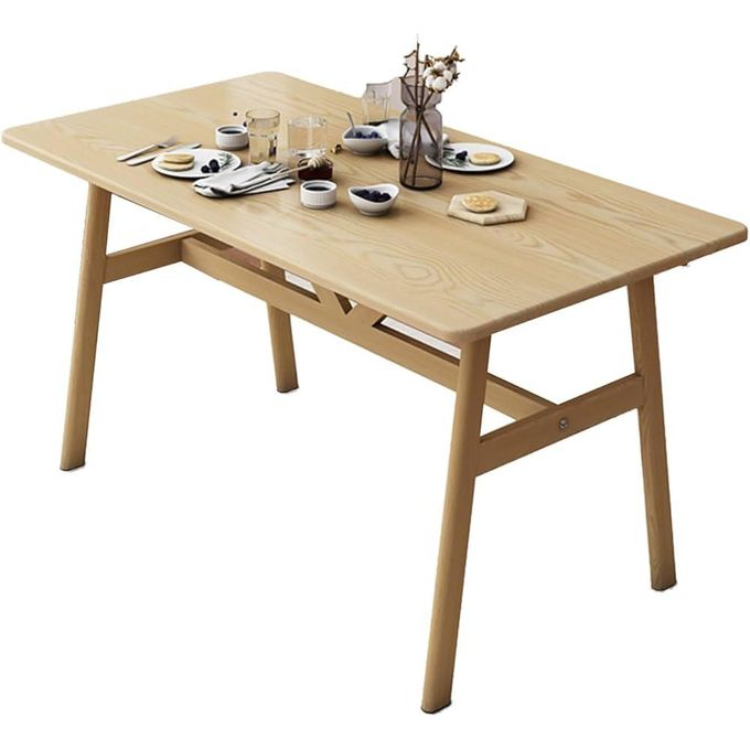 Kbc Grande table à manger / table de bureau en bois - 120 x 80 x 75 cm ...
