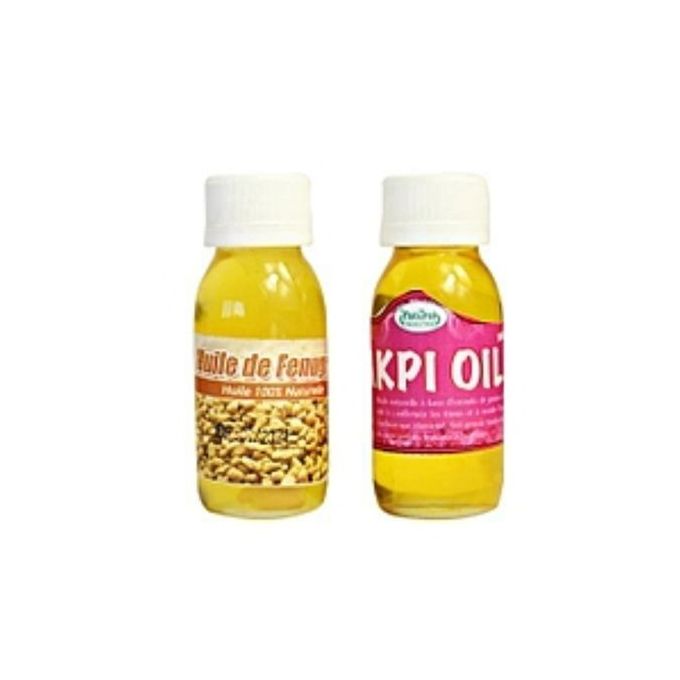 Bio Naturelle Pack Huile AKPI 60ml et Huile Fenugrec 60 ml - Prix pas ...