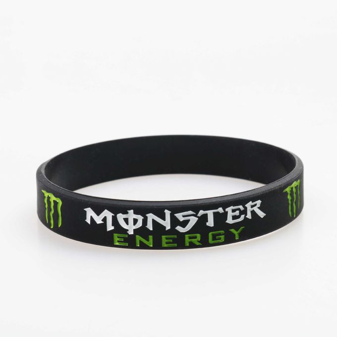 Fashion Ensemble de 4 bracelets de sport en silicone