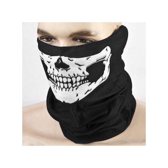 Fashion Masque de protection visage crâne Bandanas Écharpe de moto ...