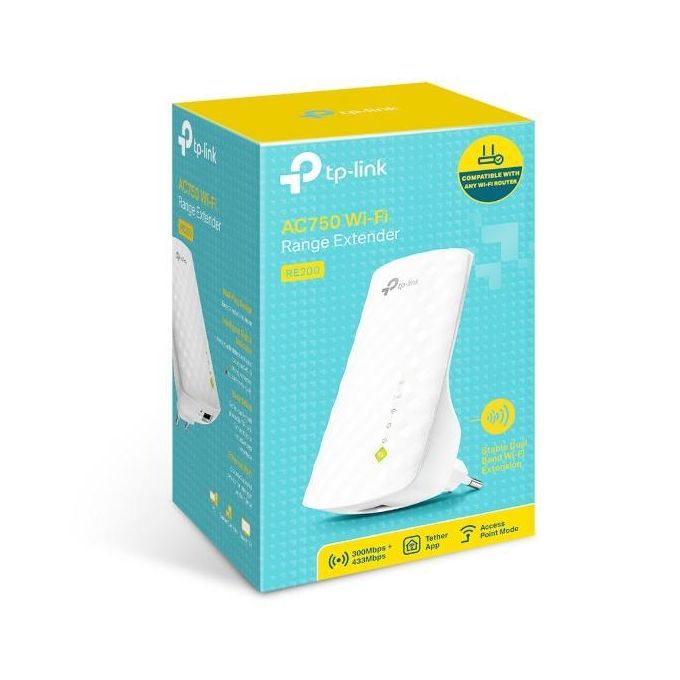 TP-Link Répéteur Wifi Range Extender RE200 AC 750 - Prix