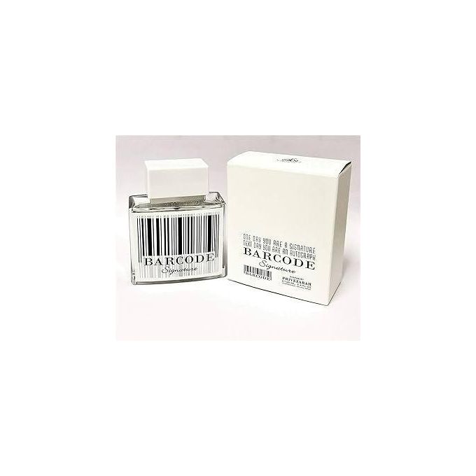 Paris Corner Barcode signature 100ml eau de parfum pour