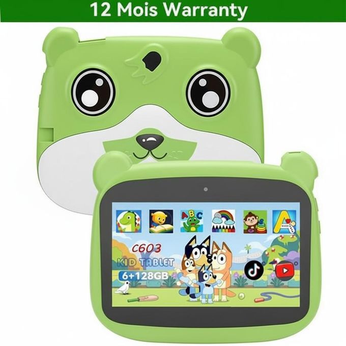 Easyfun Tablette éducative - Ecran 7" - RAM 6 Go - ROM 128