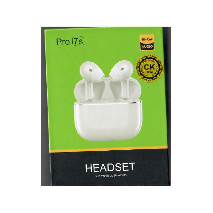 TWS Ecouteurs Bluetooth TWS PRO 7s - Blanc - Prix pas cher | Jumia SN