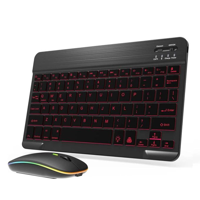 Generic Ensemble mini clavier AZERTY/QWERTY et souris sans